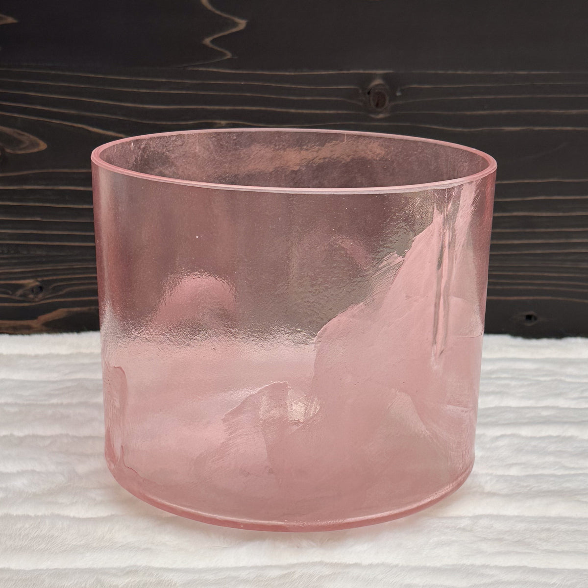 8" D#-20 Azeztulite, Pink Aura Gold Morph Bowl Crystal Tones® Alchemy ...