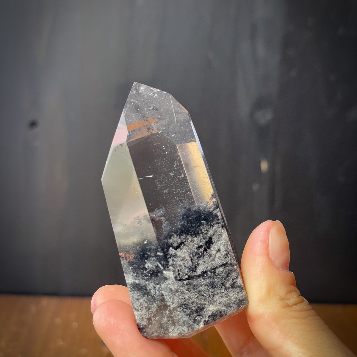 Gray Phantom Inclusion Quartz H1 – Buffalo Firefly LLC